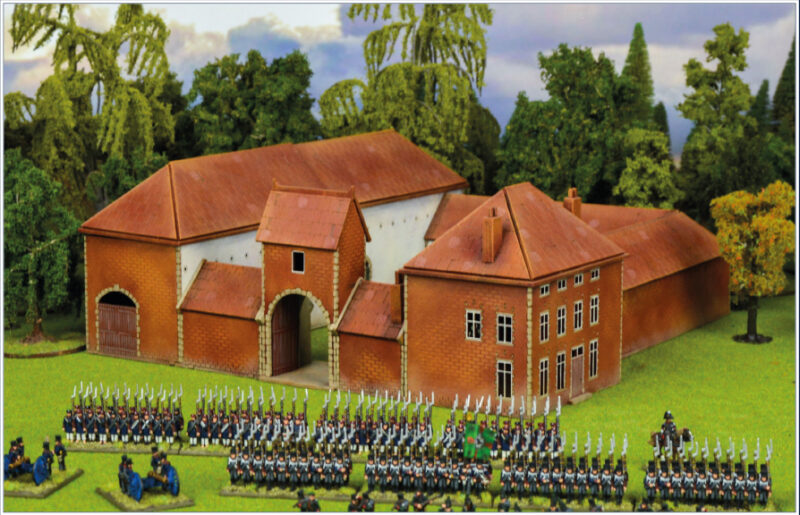 Terrain Features: Papelotte Farm, Decoster House & La Belle Alliance ...