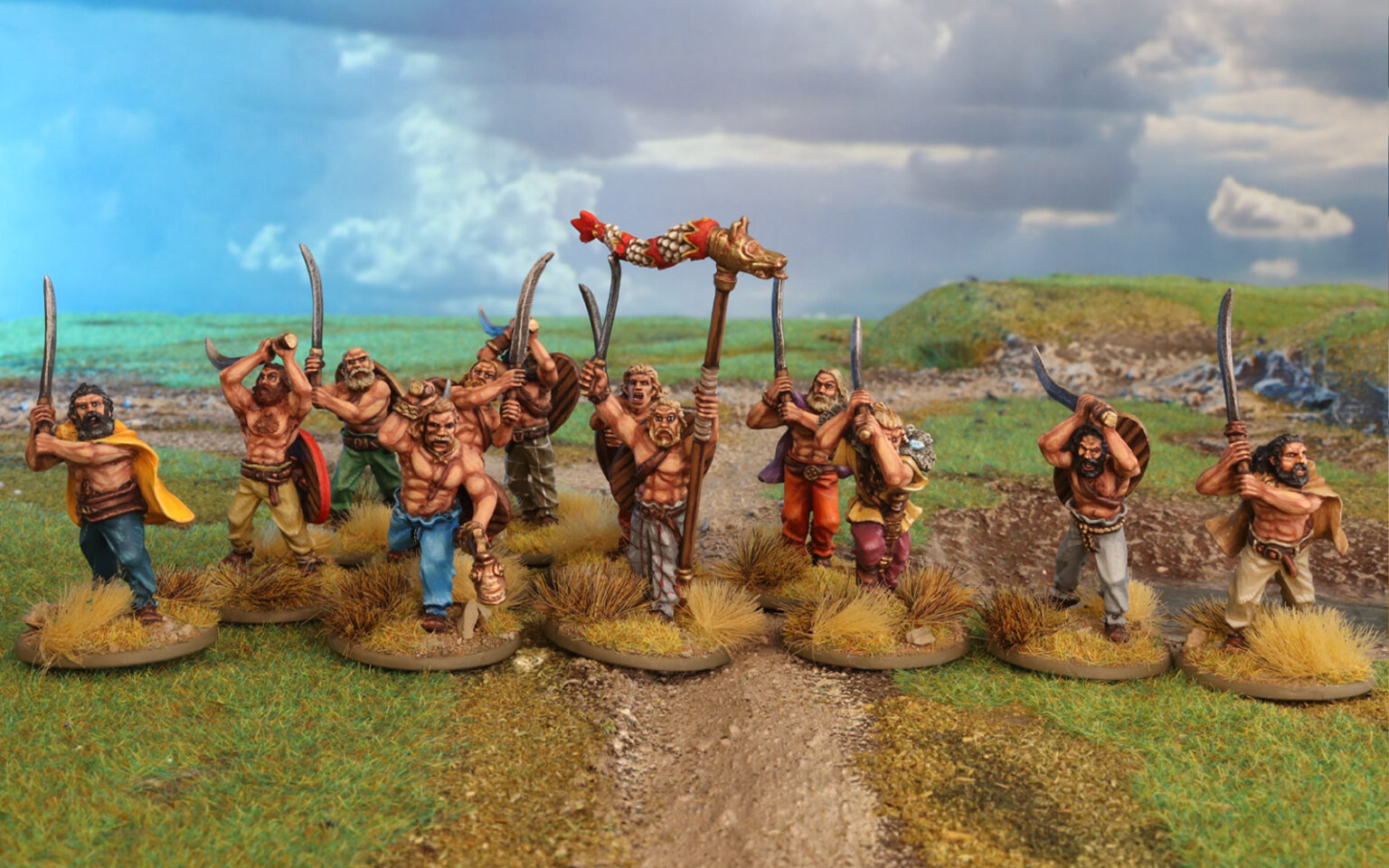 Forces of Fame: Dacian Falxmen - Warlord Community