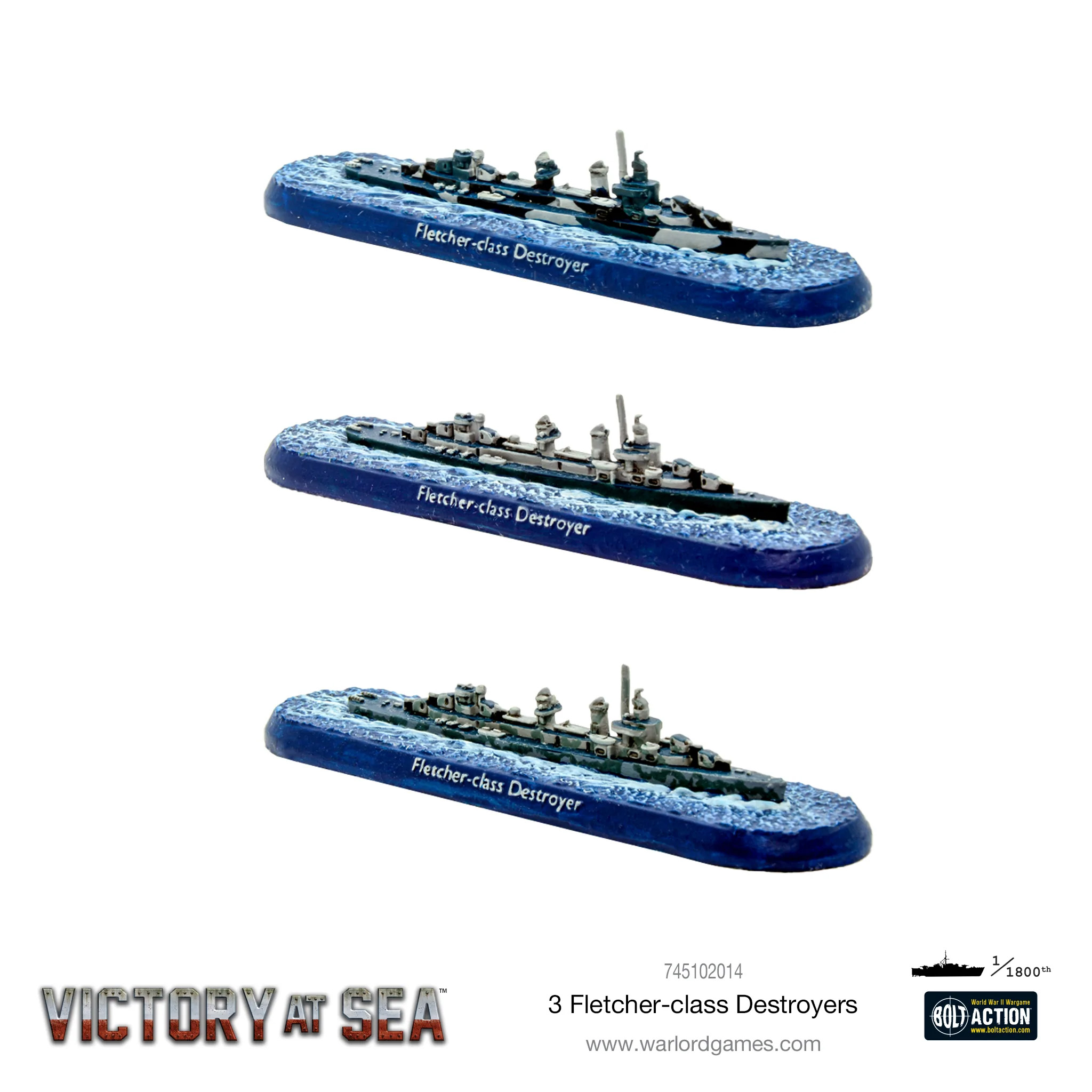 Forces of Fame: Fletcher-Class Destroyers - Warlord Community