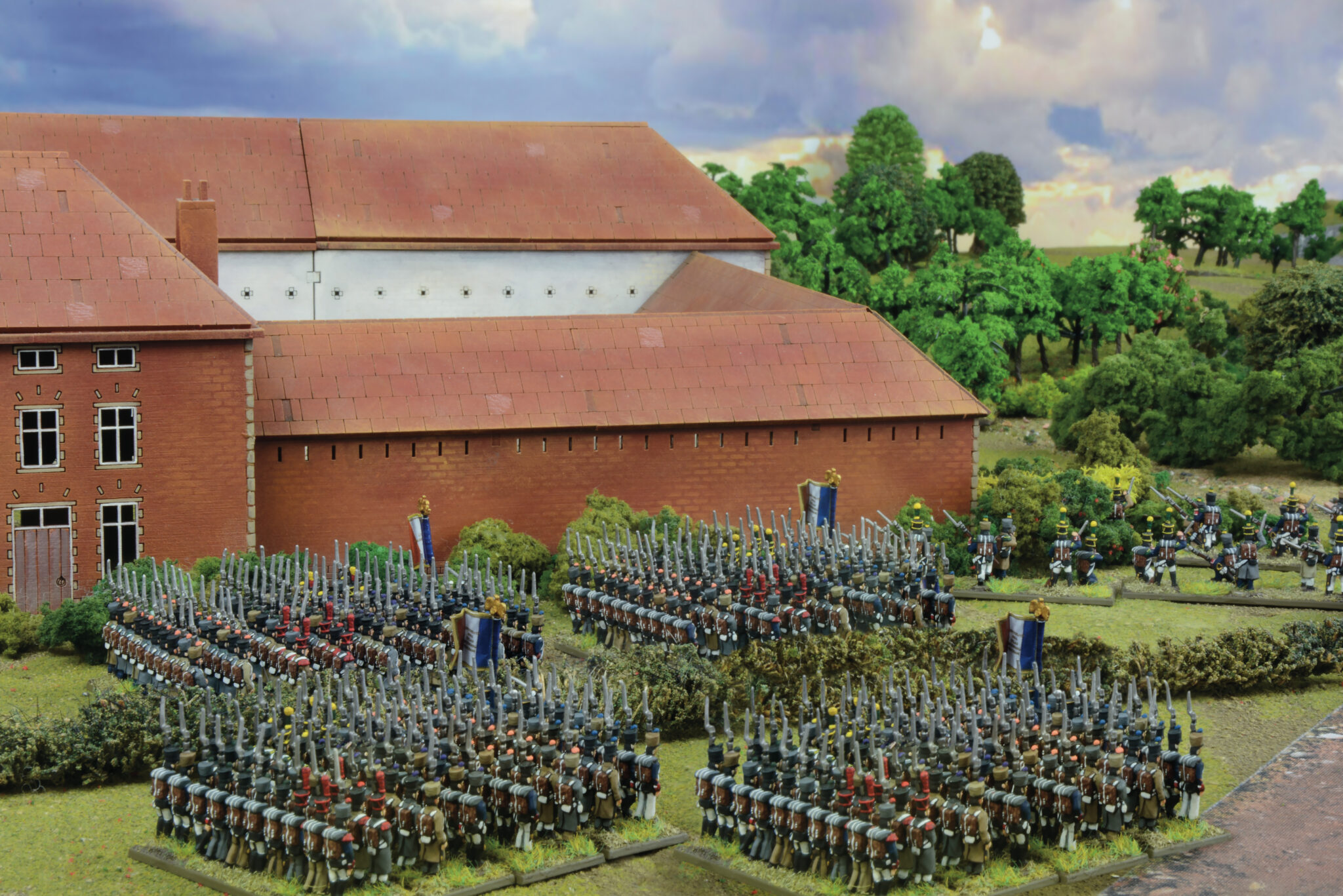 Terrain Features: Papelotte Farm, Decoster House & La Belle Alliance ...
