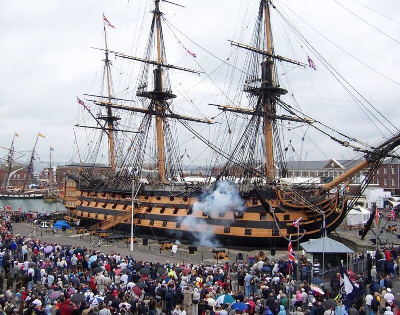 Licensed by the National Museum of the Royal Navy: HMS Victory ...