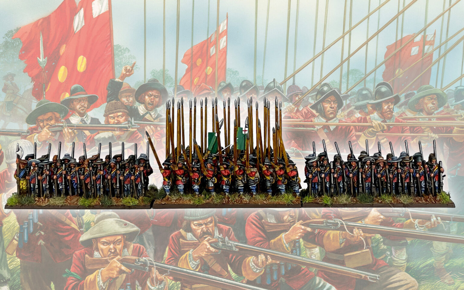 Painting Guide: Sir Thomas Fairfax's Regiment (New Model Army) - Warlord Community