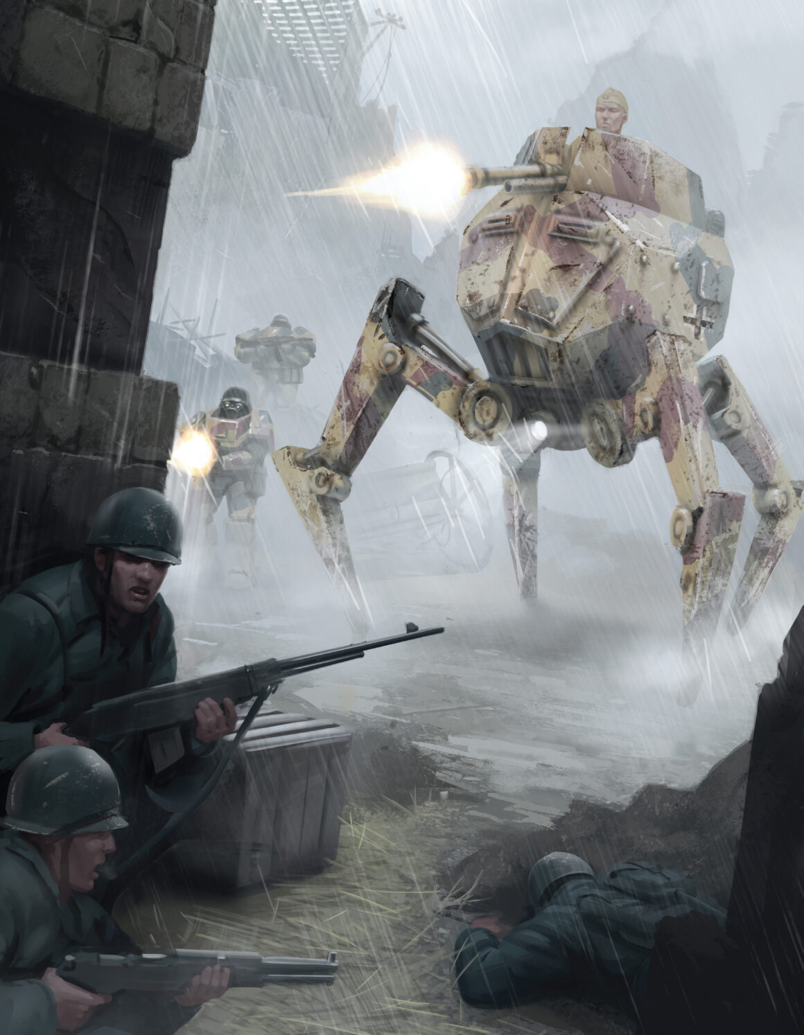 Walk This Way: Walker Technology in Konflikt '47 - Warlord Community