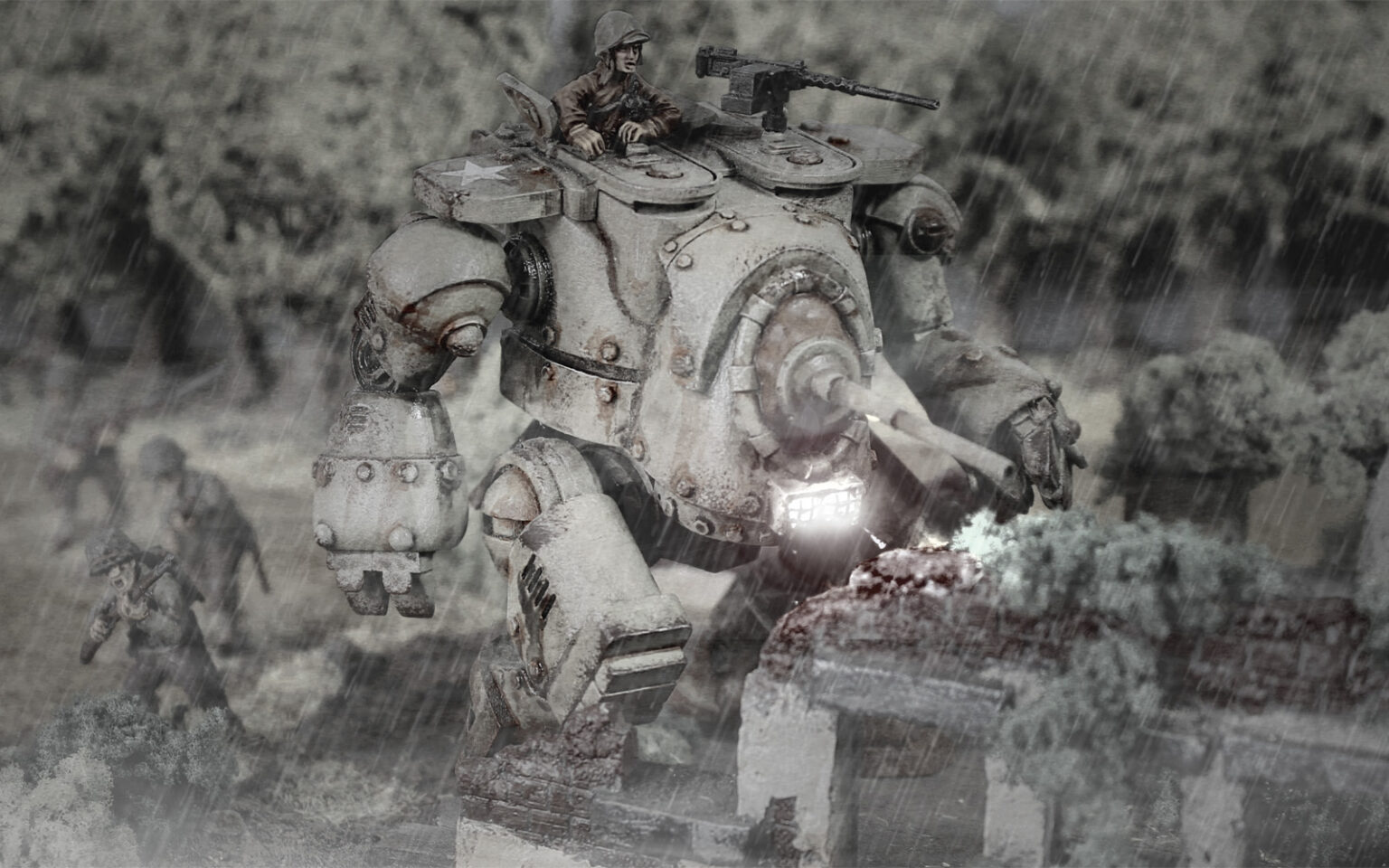 Walk This Way: Walker Technology in Konflikt '47 - Warlord Community