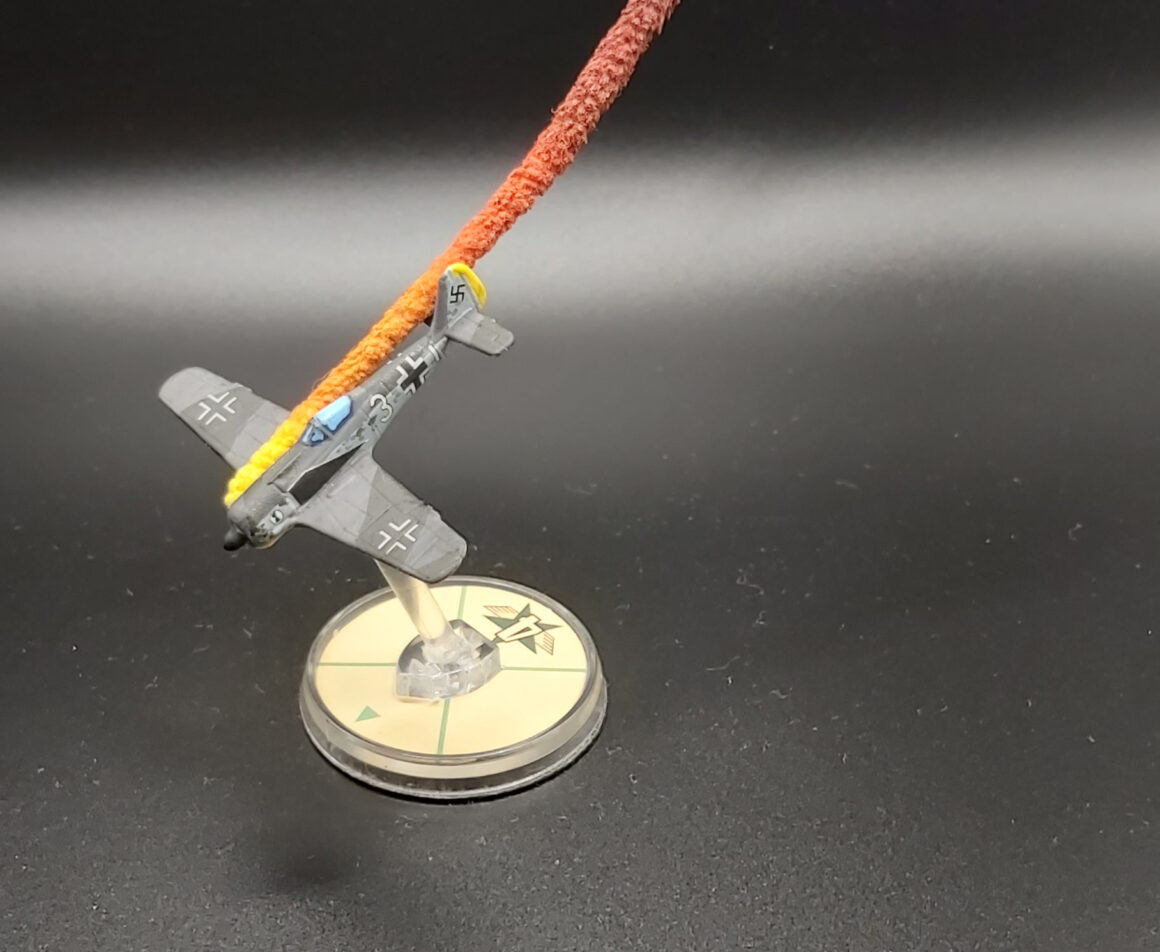 Going Down in Flames: Blood Red Skies Smoke & Flame Markers - Warlord ...