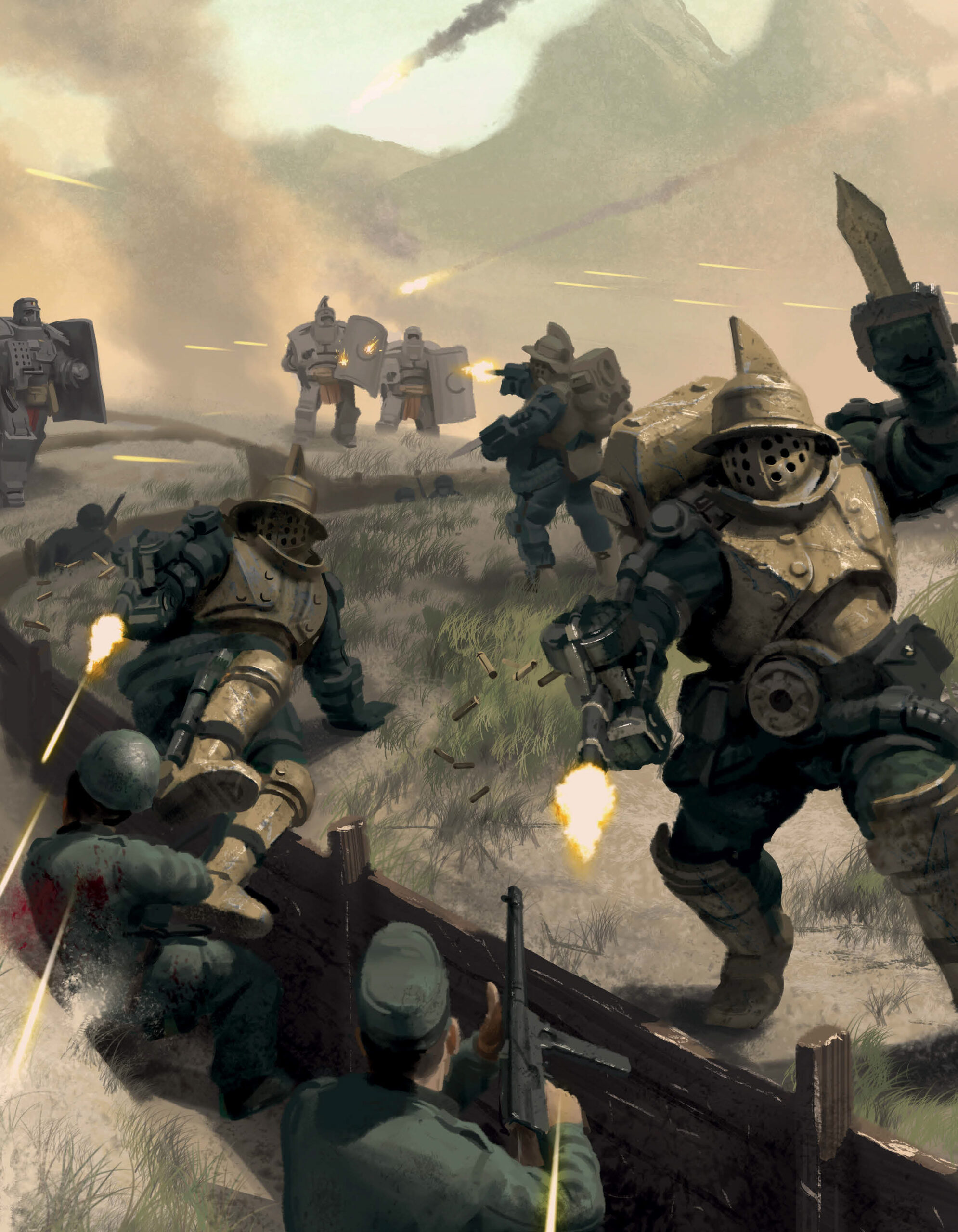 Suit Up! Heavy Infantry in Konflikt '47 - Warlord Community