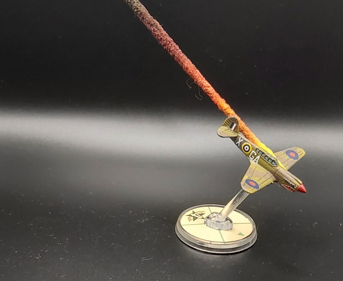 Going Down in Flames: Blood Red Skies Smoke & Flame Markers - Warlord ...