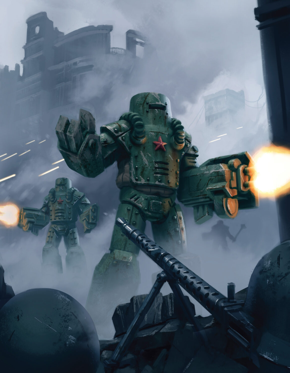 Suit Up! Heavy Infantry in Konflikt '47 - Warlord Community