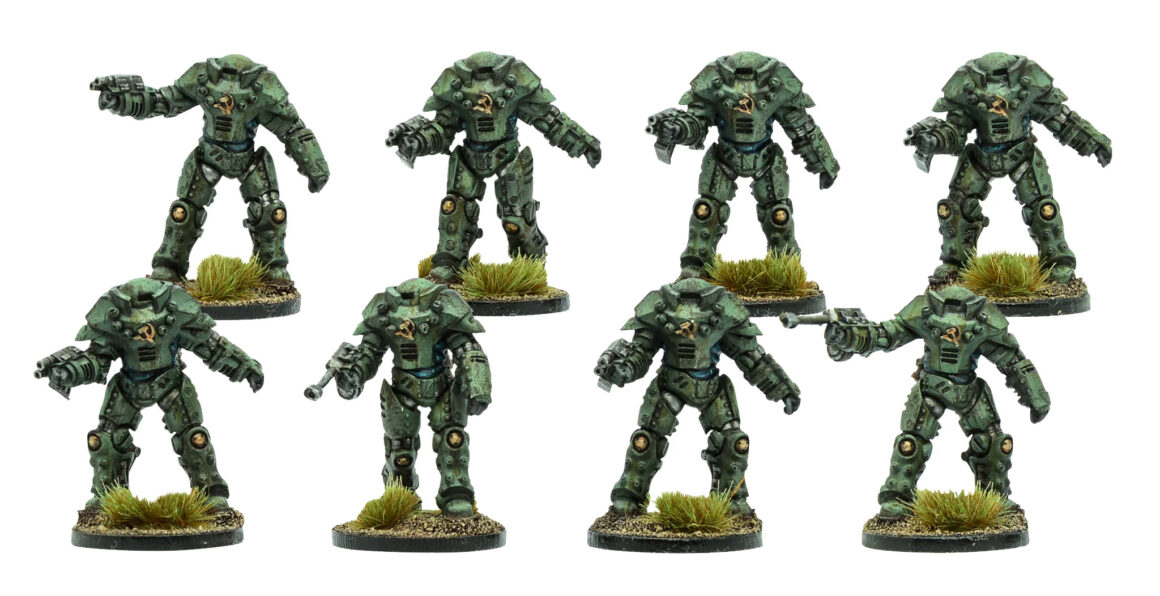 Suit Up! Heavy Infantry in Konflikt '47 - Warlord Community