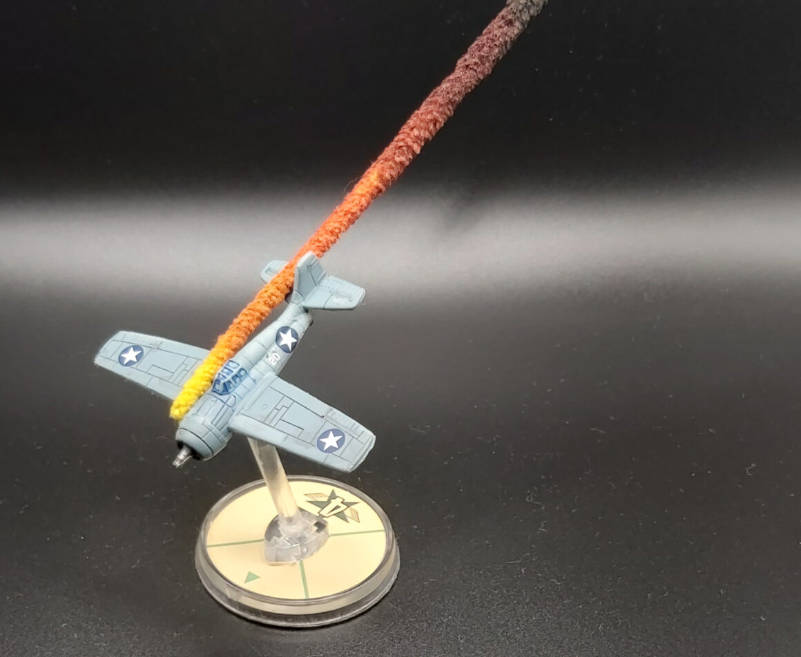 Going Down in Flames: Blood Red Skies Smoke & Flame Markers - Warlord ...