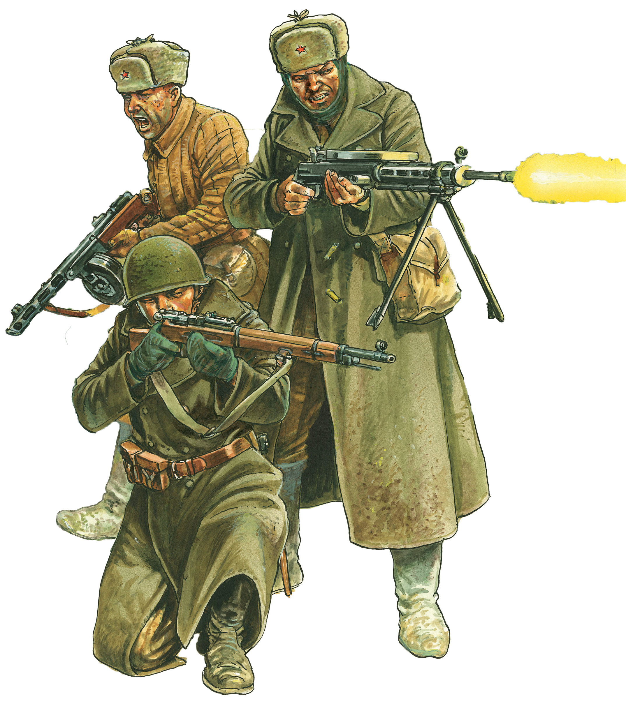 The Hammer of the Proletariat: Soviet Infantry in Bolt Action - Warlord ...
