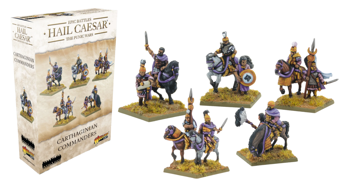 Hail Caesar Epic Battles – Carthaginian Commanders - Warlord Community
