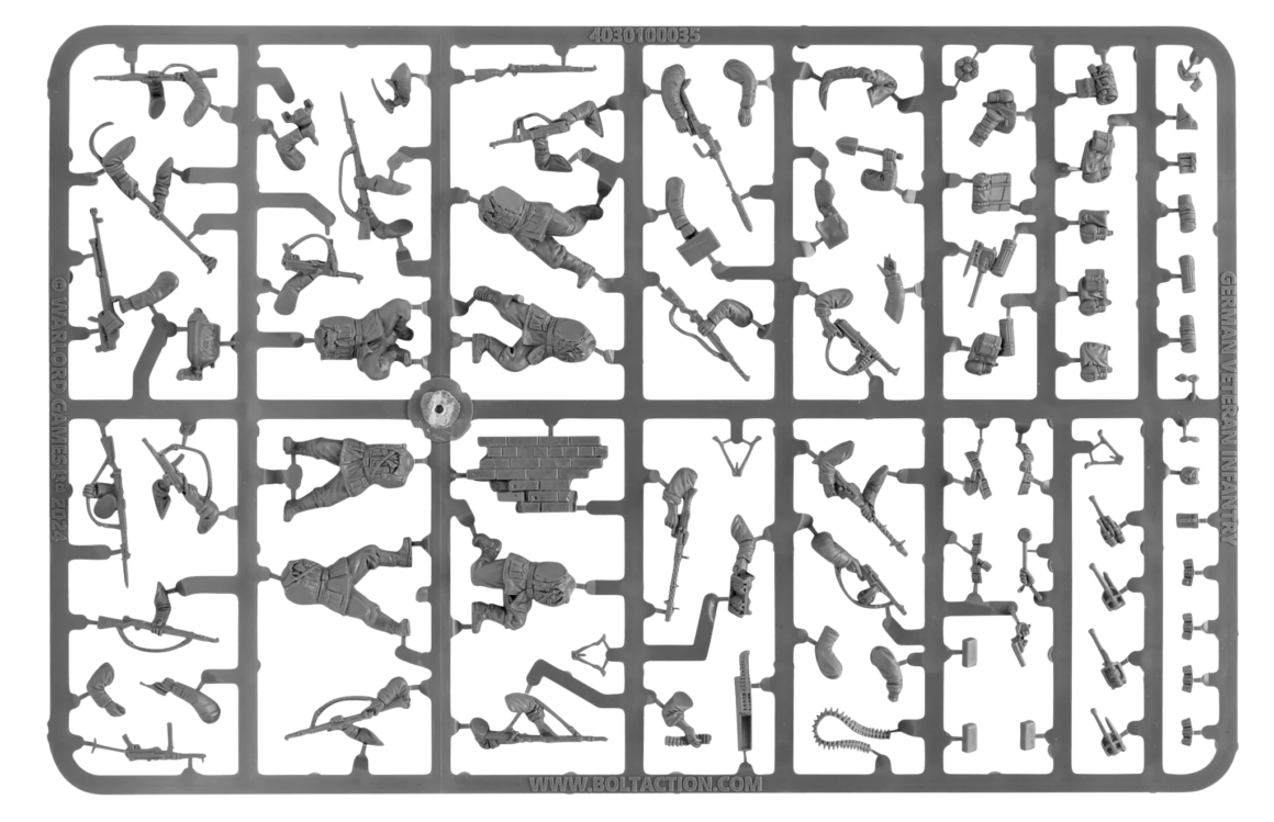 Bolt Action Sprue Focus – German Veteran Infantry - Warlord Community