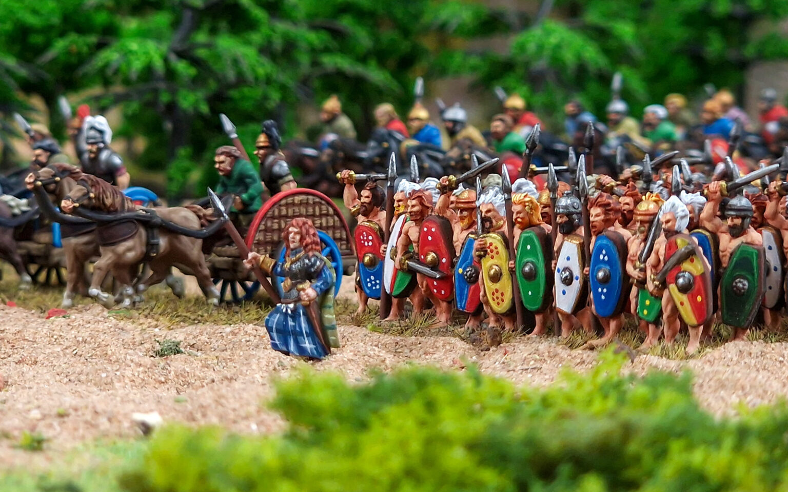 Hail Caesar Epic Battles Sprue Focus - Celt Warriors - Warlord Community