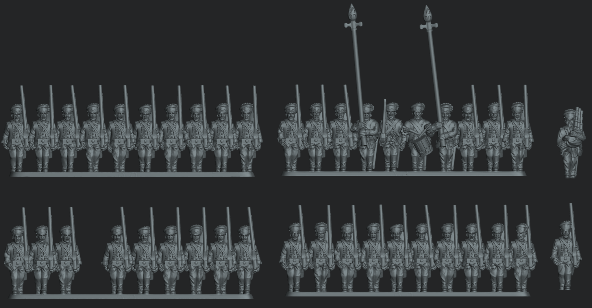 John’s Projects - Epic Battles: Revolution! British Redcoats - Warlord Community