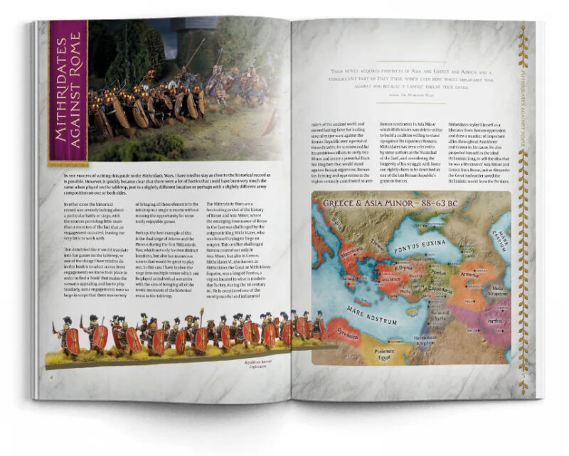 Designer's Notes - Rome's Conquest of the East - Warlord Community