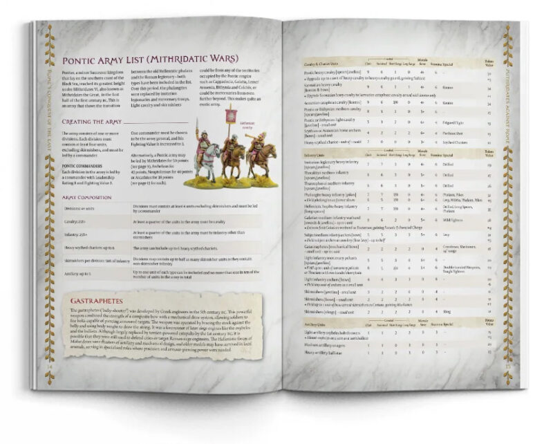 Designer's Notes - Rome's Conquest of the East - Warlord Community